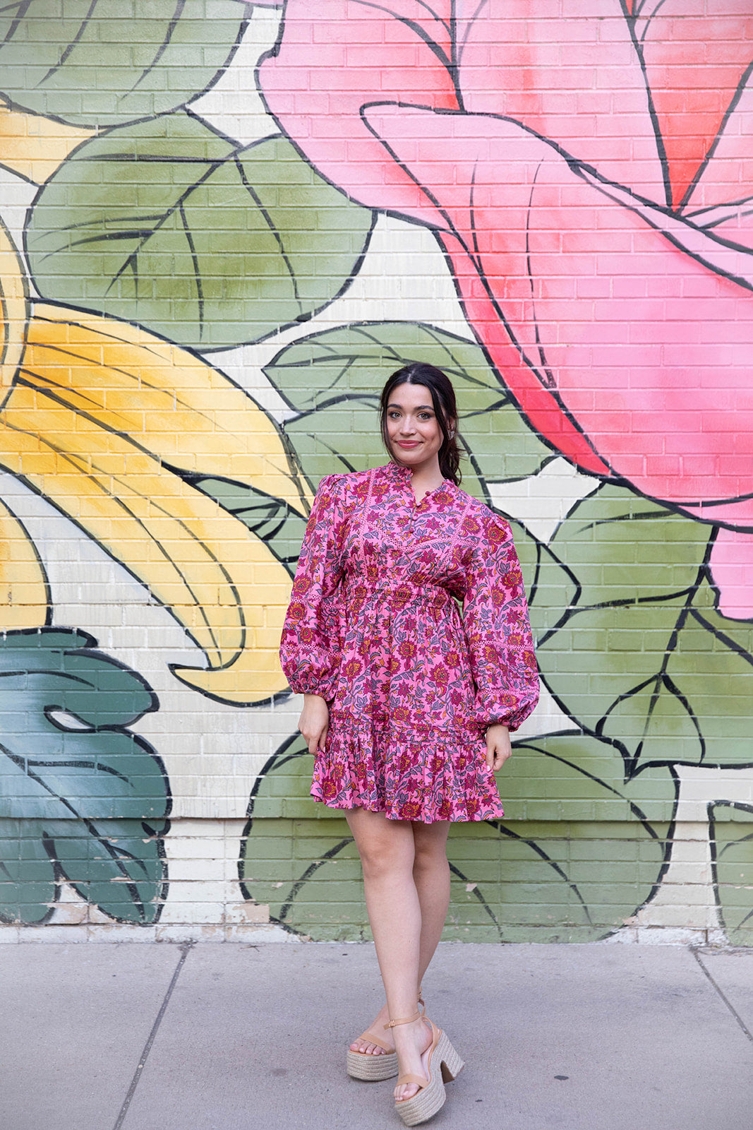 Neve & Noor Cici Dress - Magenta Rosa – Batik Chicago